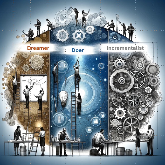 Optimising Team Dynamics: The Dreamer, Doer, and Incrementalist ...